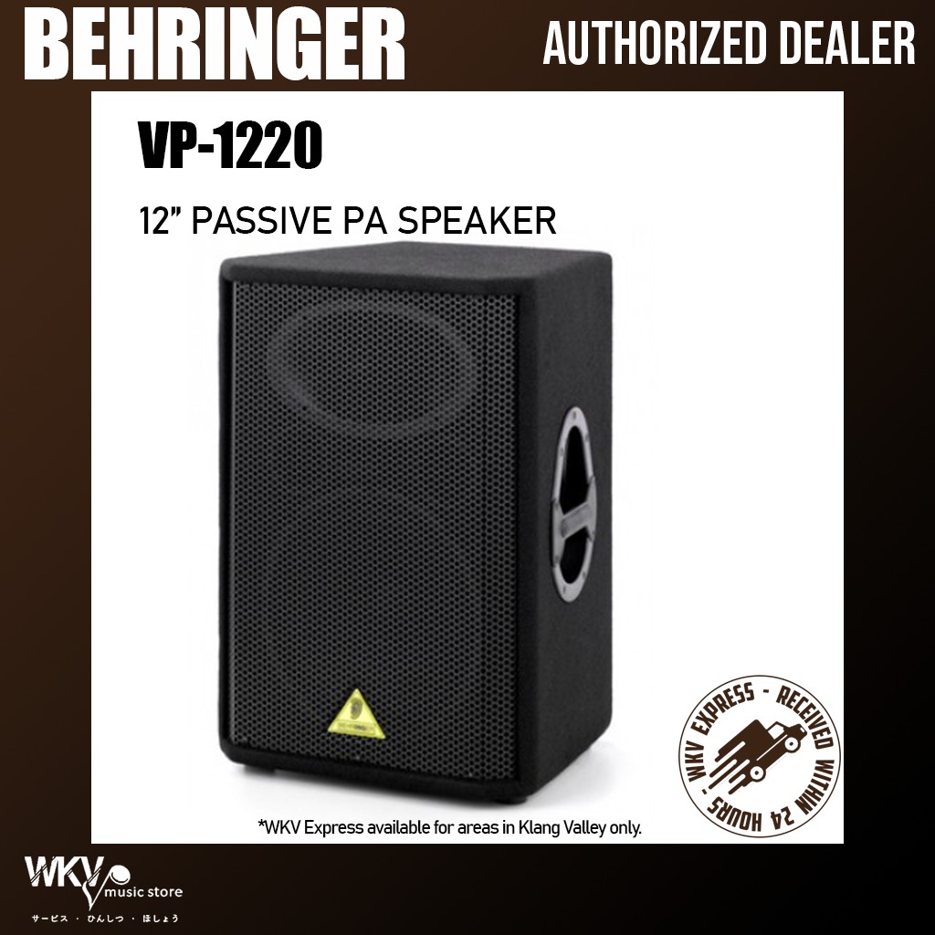 Behringer Eurolive VP1220 - 800 Watt Passive Loudspeaker PA System ...
