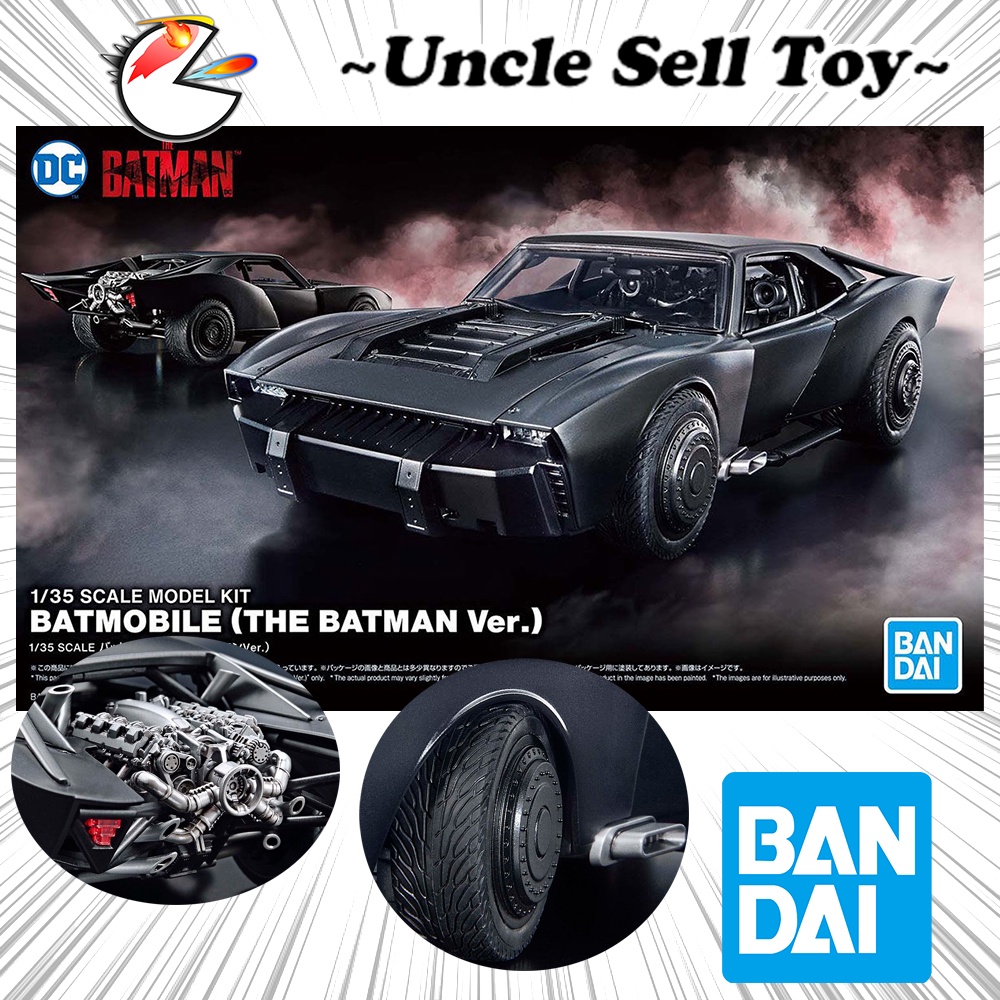 [Ready Stock] Bandai 1/35 Model Kit Batman Batmobile The Batman Ver ...