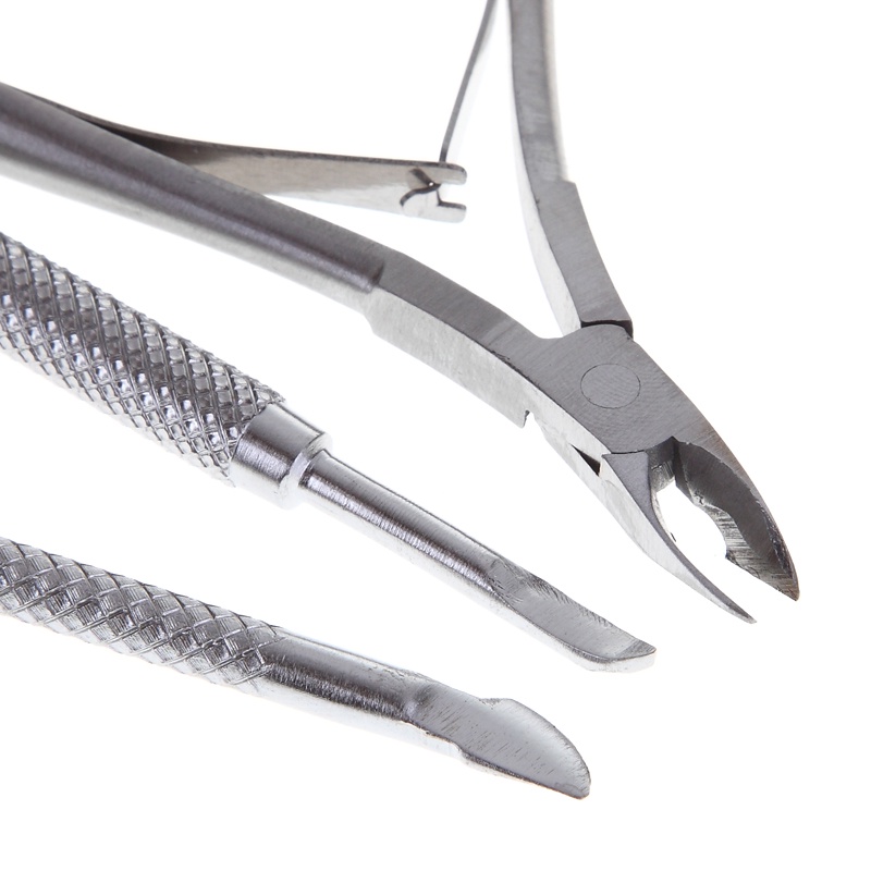 Monja Nail Set Nail Cuticle Clip Stainless Steel Nail Dead Skin Remover ...