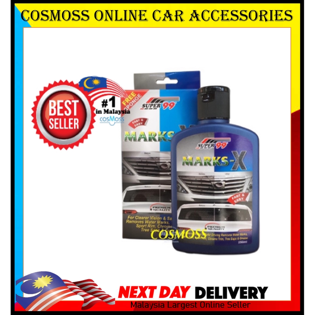 250ML Super 99 Windscreen Watermark Remover Window Water Mark Remover ...