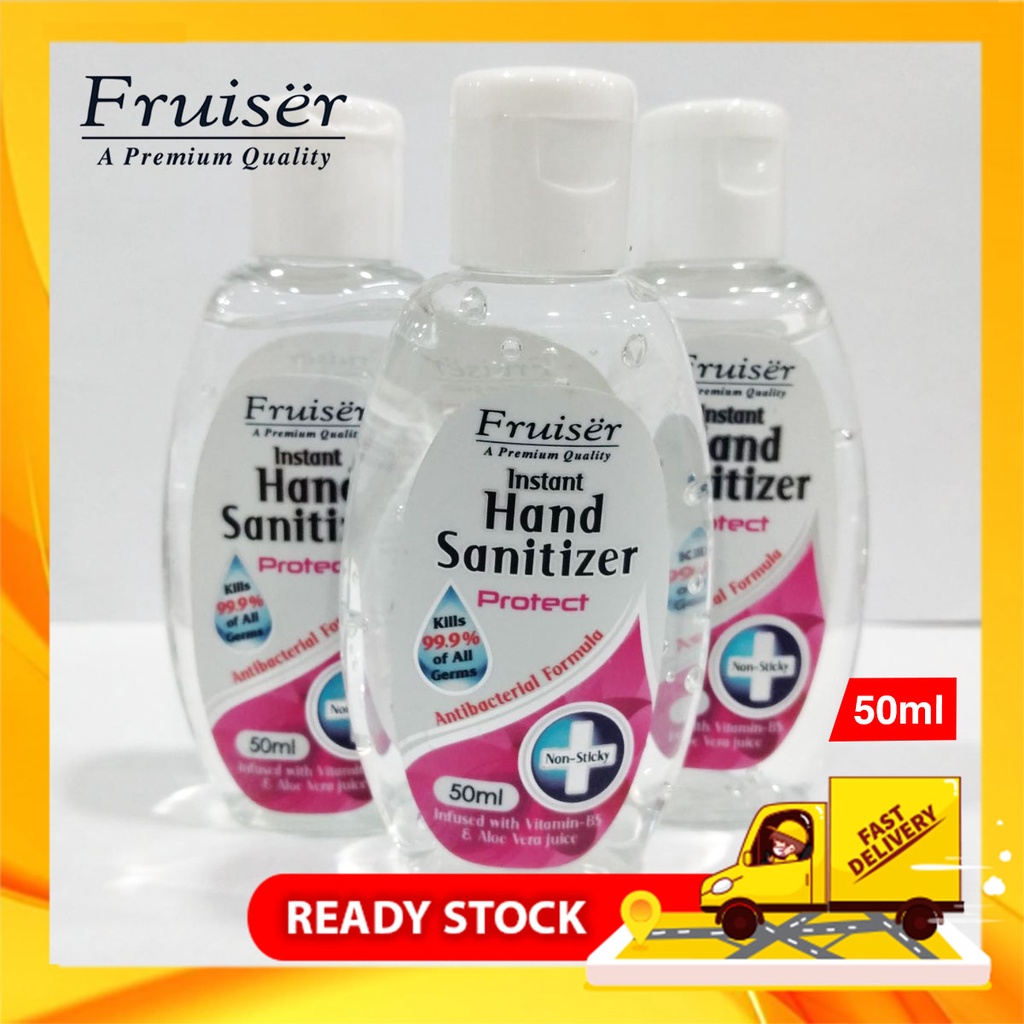 Fruiser Instant Hand Sanitiser 50ml (Alcohol) | Shopee Malaysia