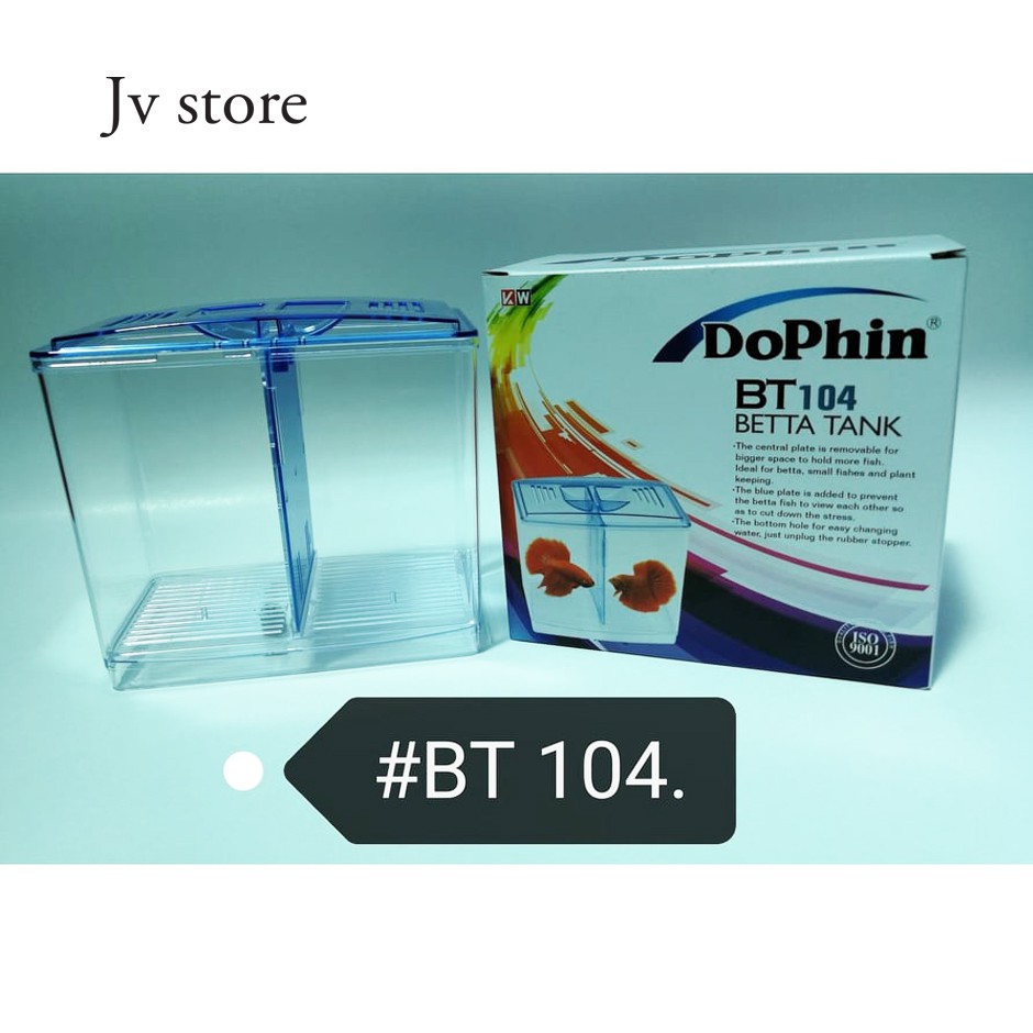Dophin BT104 Betta Fish Divider Tank Aquarium [BT 104] | Shopee Malaysia
