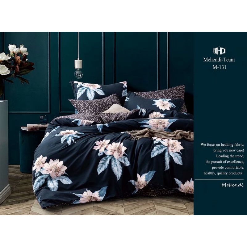 7 IN 1 SET CADAR WITH COMFORTER QUEEN SAIZ cotton / Toto 7in1 Queen ...