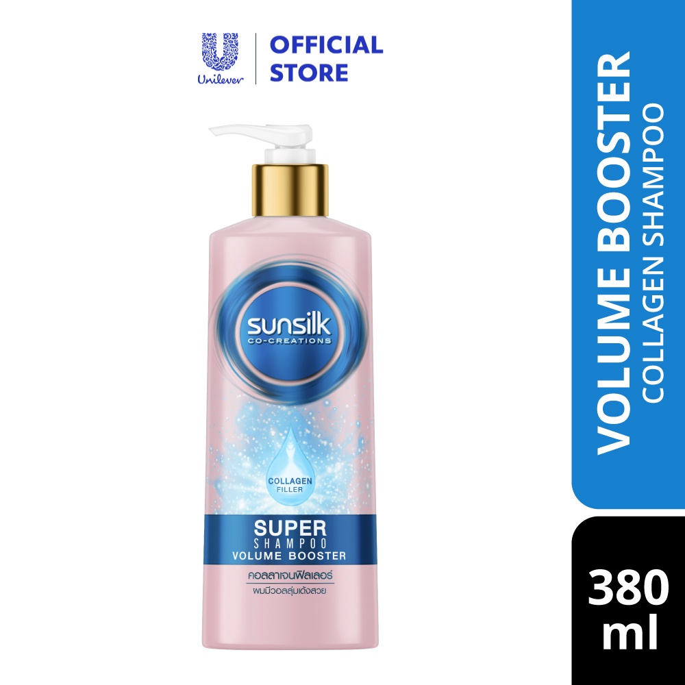Sunsilk Super Collagen Shampoo Volume Booster (380ml) | Shopee Malaysia