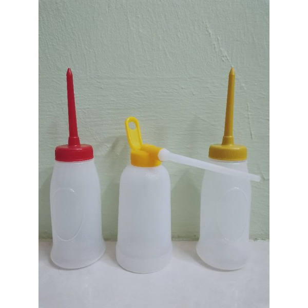 Botol Minyak Hitam, Botol Minyak Muncung Panjang, Botol Picit / Squeeze ...