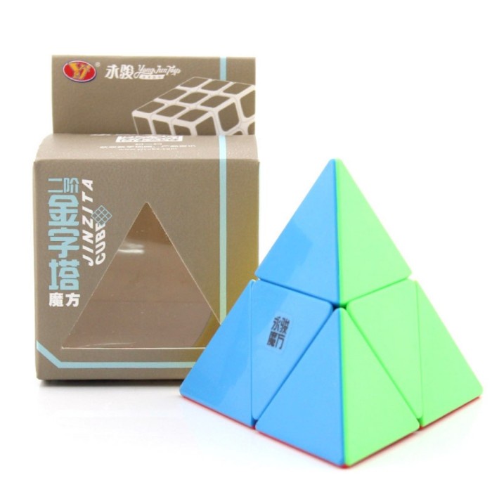 Pyraminx Puzzle 2X2 Yongjun Stickerless- 2X2 Pyramid Puzzle | Shopee ...