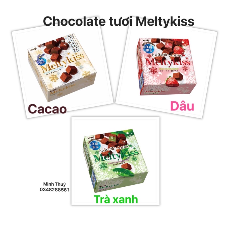 (Available) Meiji Meltykiss nama Chocolate | Shopee Malaysia