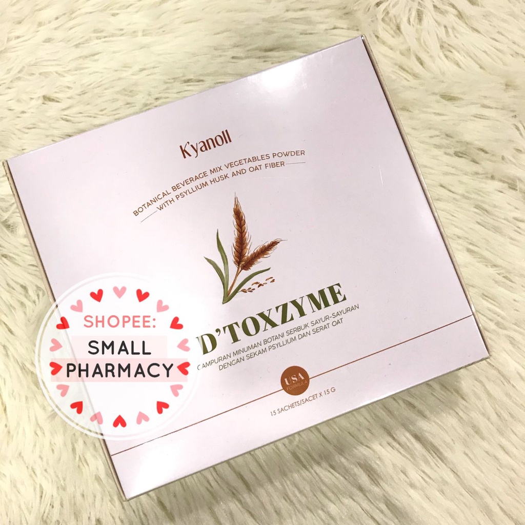 Kyanoll Detoxzyme 15 sachet ( Mixed vegetable Fiber) | Shopee Malaysia