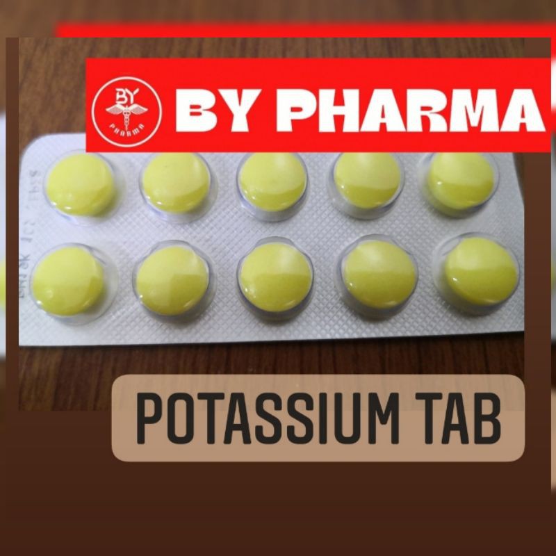 POTRELEASE TR 600MG (POTASSIUM CHLORIDE) TABLET 10'S PER STRIP Slow K ...