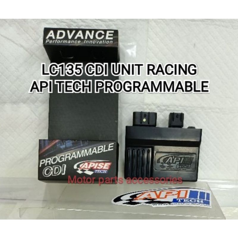 LC135 CDI UNIT RACING API TECH PROGRAMMABLE 💯👍 | Shopee Malaysia