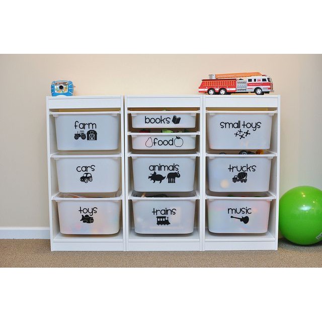 Custom Toy Box Labels With Pictures/Toy Box Labels/Toy Labels/Playroom ...