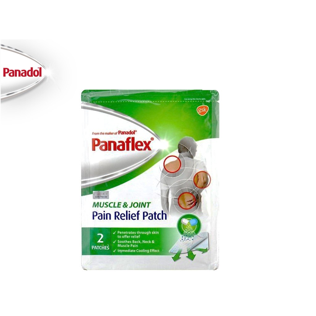 Panadol PanaFlex Pain Relief Patch 2 pcs / Pack (Muscle & Join Pain ...