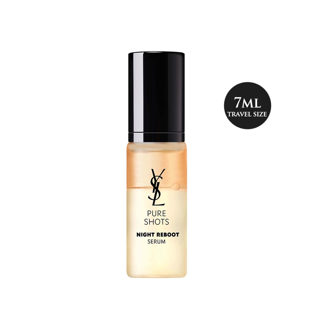 adc - YSL Pure Shots Night Reboot Serum (Regenerate Skin) 7ml | Shopee Malaysia