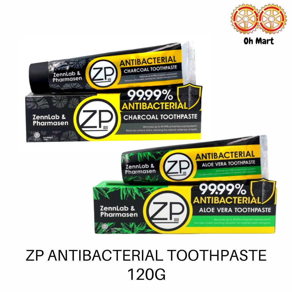 ZP ZennLab& Pharmasen Antibacterial Toothpaste 120g | Shopee Malaysia