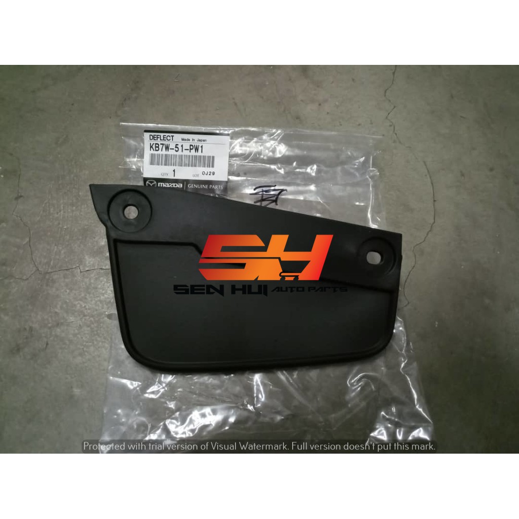 Mazda CX5 Skyactive MUDFLAP Rear LH lwr fender extension KB7W51PW1 ...