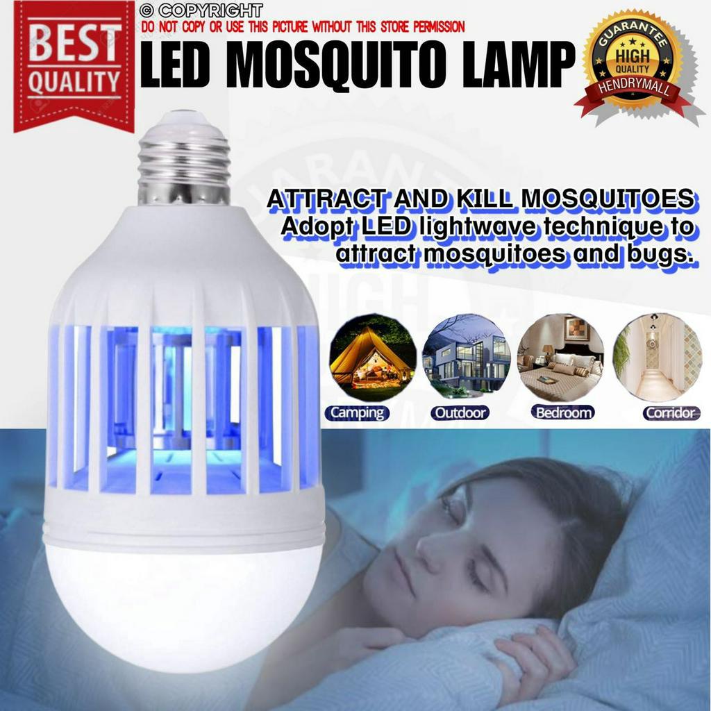 IRON KNIGHT 15 Watts E27 6500K DAYLIGHT Mosquito Killer LED Light ...