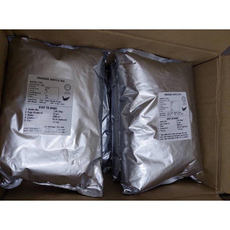 TEPUNG WAFFLE BRAND FRESCO MIX FLOUR | Shopee Malaysia