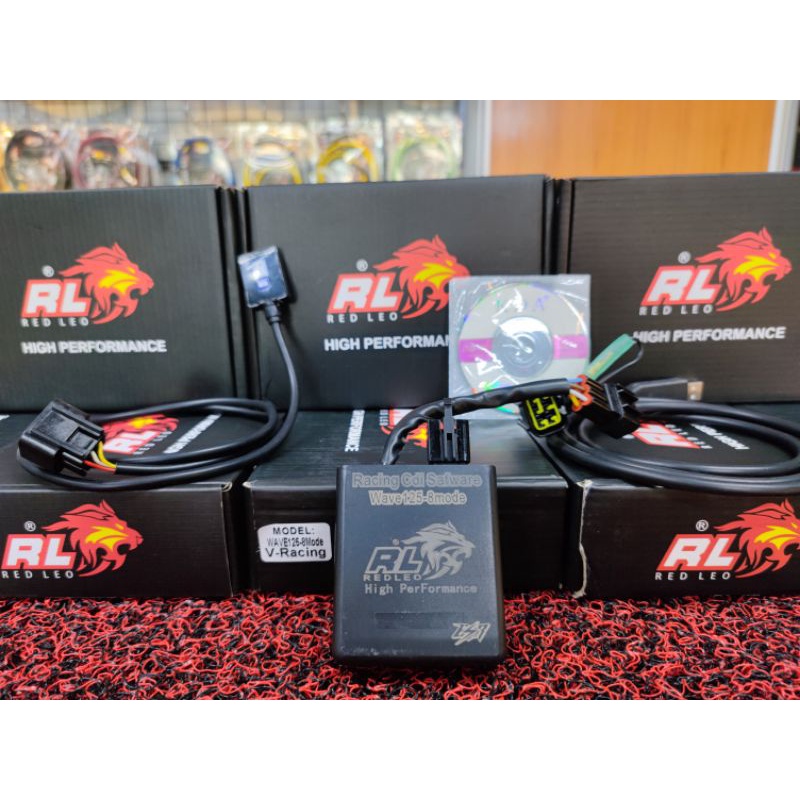 ESR MOTOR RED LEO ADJUSTABLE RACING CDI LC135/WAVE125/EX5/Y125/RXZ ...