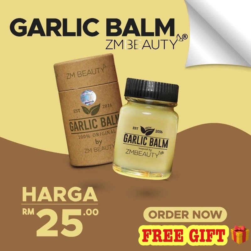 🔥GARLIC BALM 🔥Bawang Putih ZmBeauty 💯Original | Batuk Berkahak Selesema ...