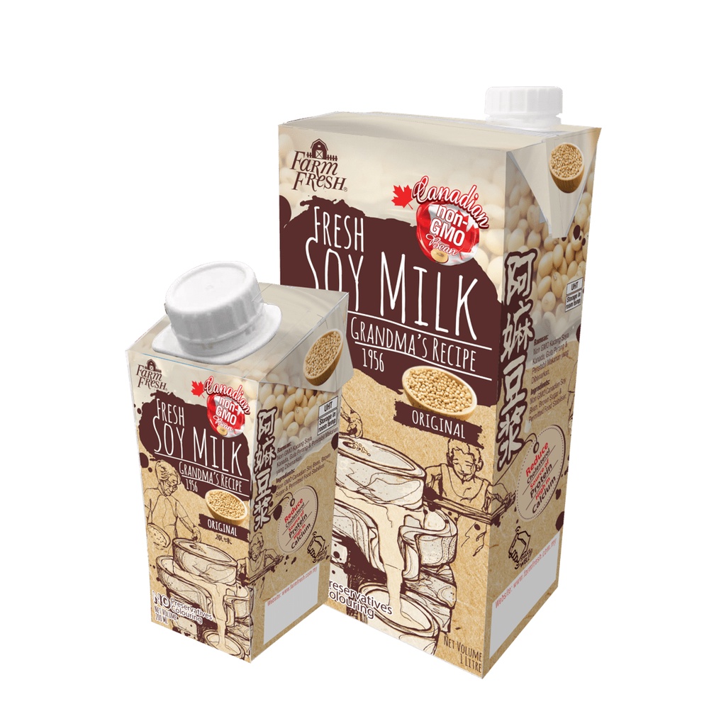 Farm Fresh UHT Soy Milk 1L | Shopee Malaysia