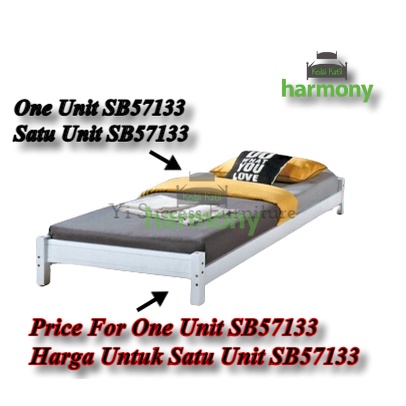 Harmony Stackable Wooden Single Bed Frame / Multifunction Stacker Sofa ...