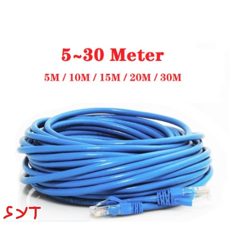 50.m Cat-5 Ethernet Internet RJ-45 Cable Lan Cord Network Router Cable ...