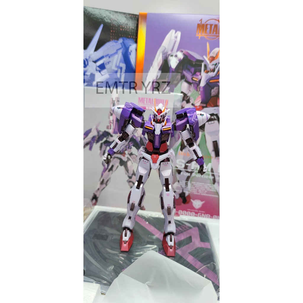 (Mint in Box) Metal Build 10th Anniversary 00-RAISER Gundam Trans-Am Raiser Full Particle Ver ...
