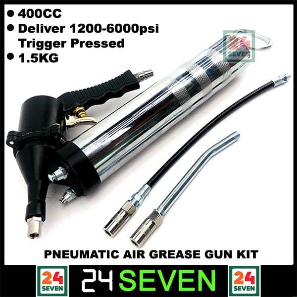 400CC HEAVY DUTY HIGH PRESSURE PROFESSIONAL PNEUMATIC POWER AIR GREASE ...