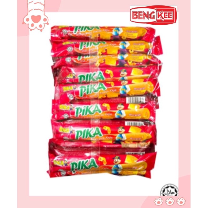 Beng kee🔥PIKA CHEESE FLAVOURED CORN STICKS (40 Stick x 10g)🔥 | Shopee ...