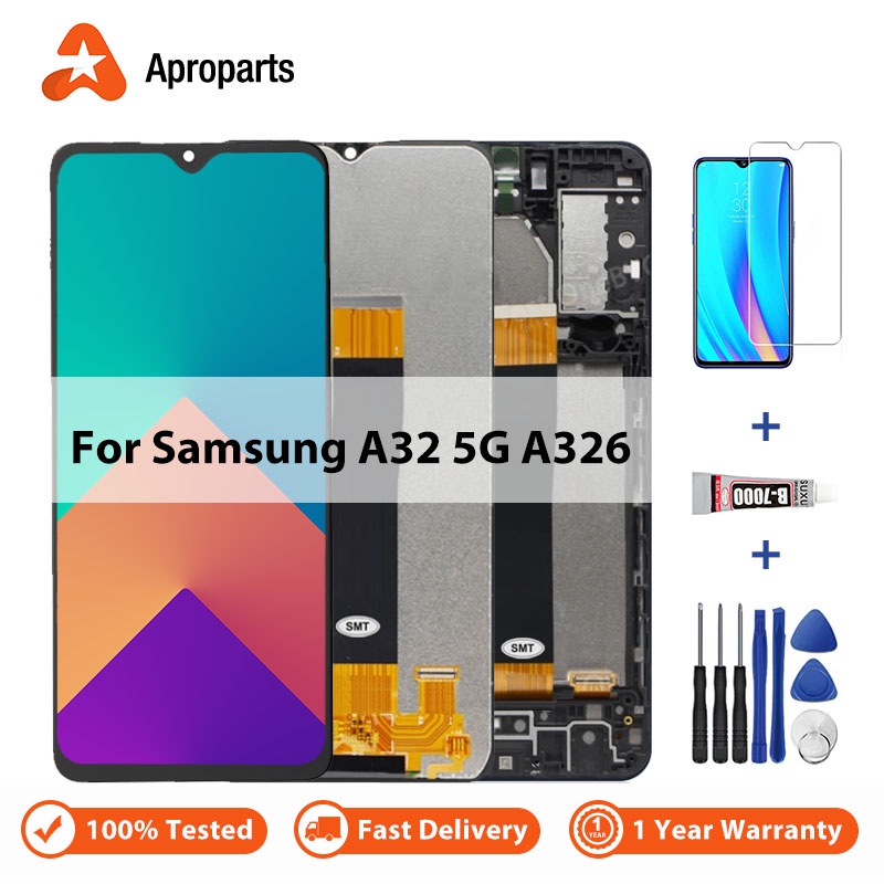 AMOLED For Samsung Galaxy A32 5G A326 SM-A326B LCD Display Touch Screen ...