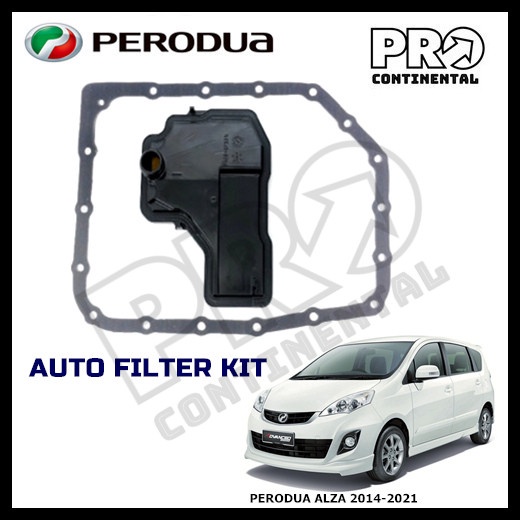 GENUINE PERODUA ALZA 2014-2021 AUTO TRANSMISSION ATF FILTER KIT WITH ...