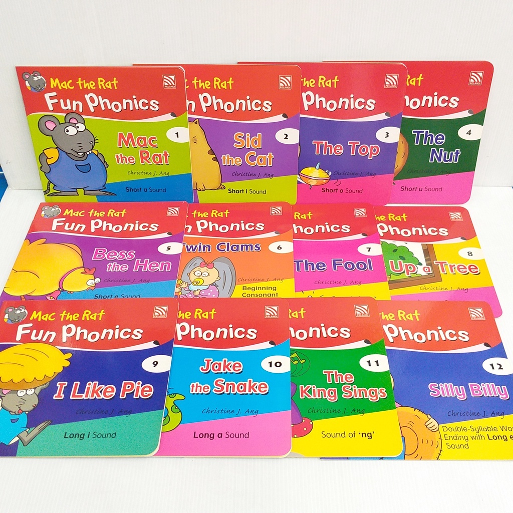 Mac the Rat Fun Phonics English Tales Story Teach Book New Books ...