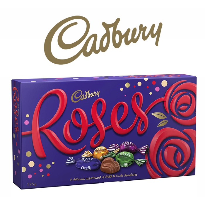 Cadbury Roses Chocolate Selection Box 225g | Shopee Malaysia