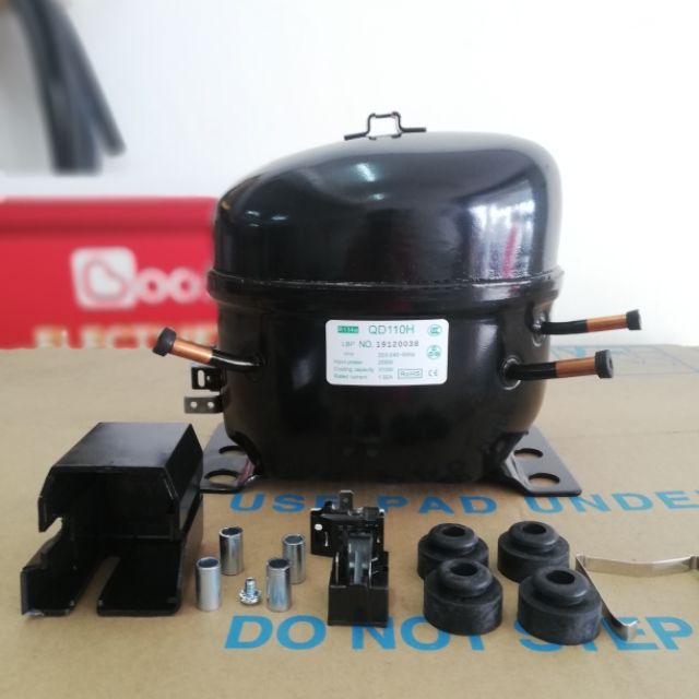 Peti sejuk spare parts-Refrigerator compressor 1/3HP | Shopee Malaysia