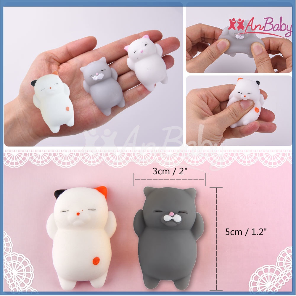 3pcs Squishy Mochi Squishy Set Squishy Toys Squishy Animal Toy Slow ...