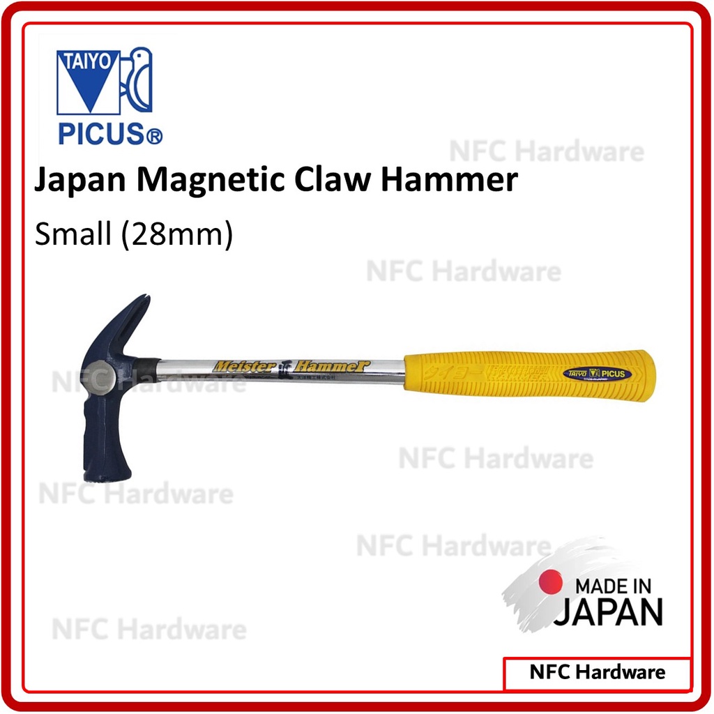 TAIYO PICUS Magnetic Claw Hammer | Shopee Malaysia