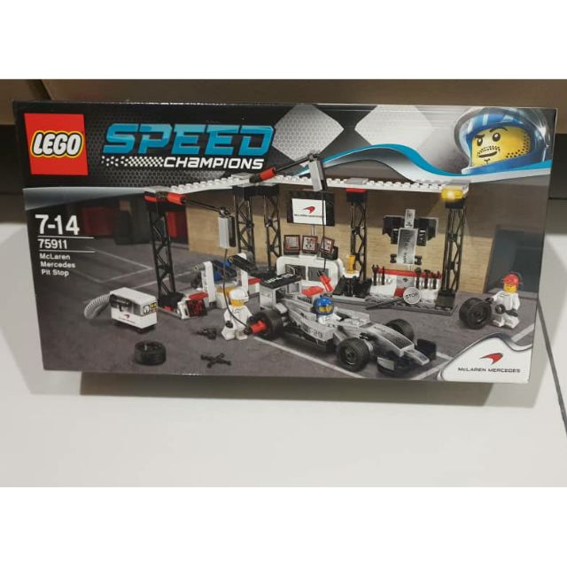 LEGO 75911 SPEED CHAMPIONS McLaren Mercedes Pit Stop (NEW) | Shopee ...