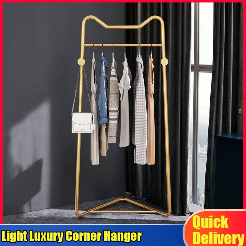 【Free shipping】Light Luxury Corner Hanger hanger rack clothes hanger ...