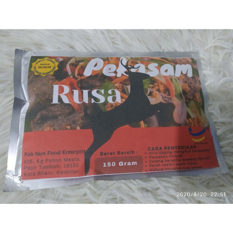 Pekasam Daging Rusa Citarasa Tradisional | Shopee Malaysia
