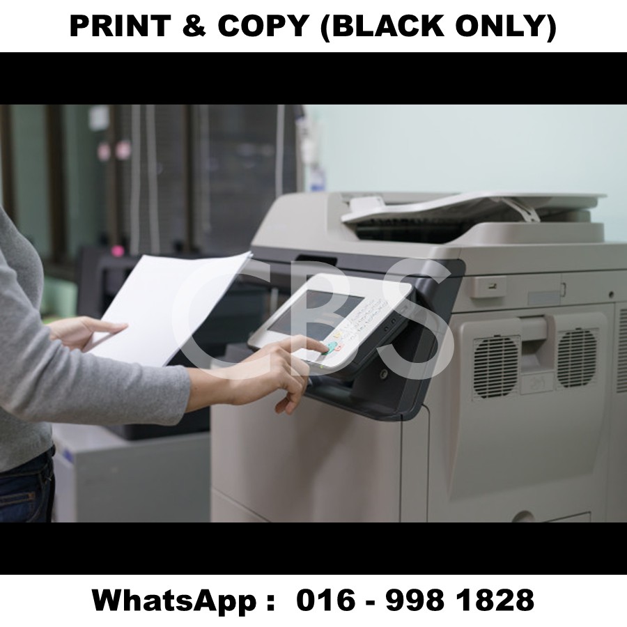 A4 A3 Printing Photocopy Service Black Picture Document Pdf Word Excel ...