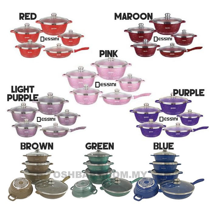 🔥OFFER 🔥DESSINI CASSEROLE COOKWARE SET PRE ORDER!! | Shopee Malaysia