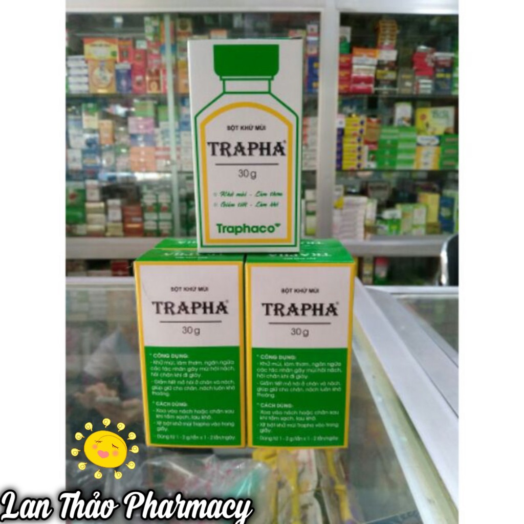 Trapha deodorant powder (30g) | Shopee Malaysia