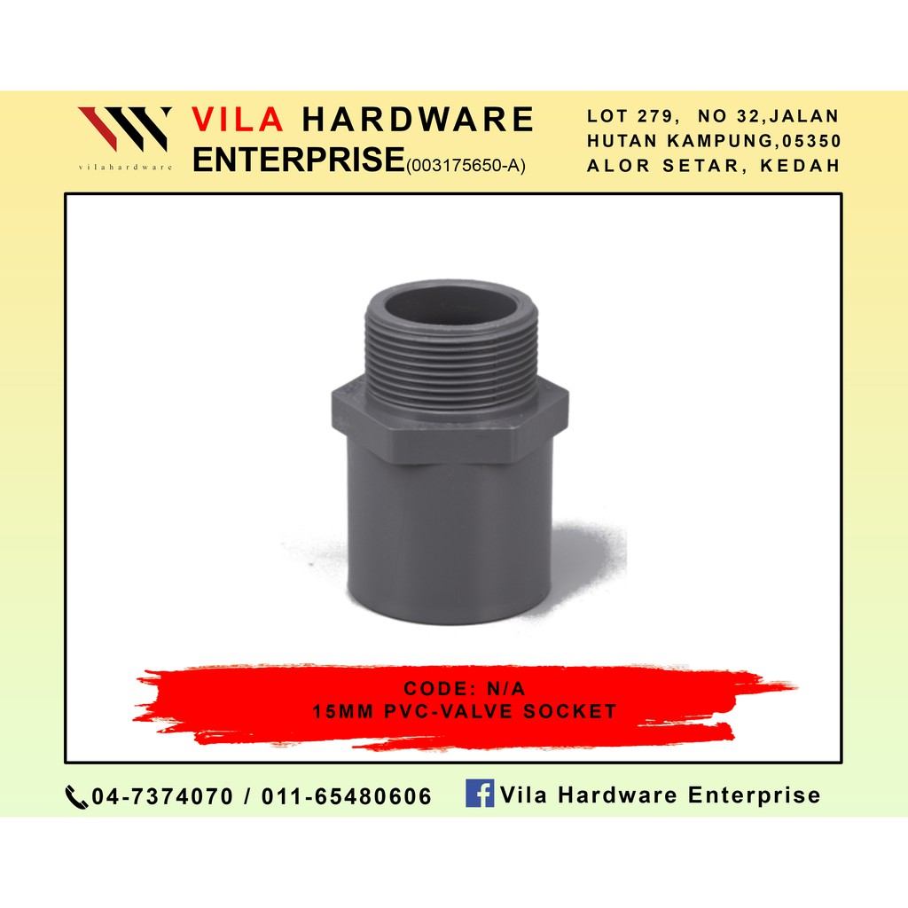 PVC-VALVE SOCKET 15MM/20MM | Shopee Malaysia