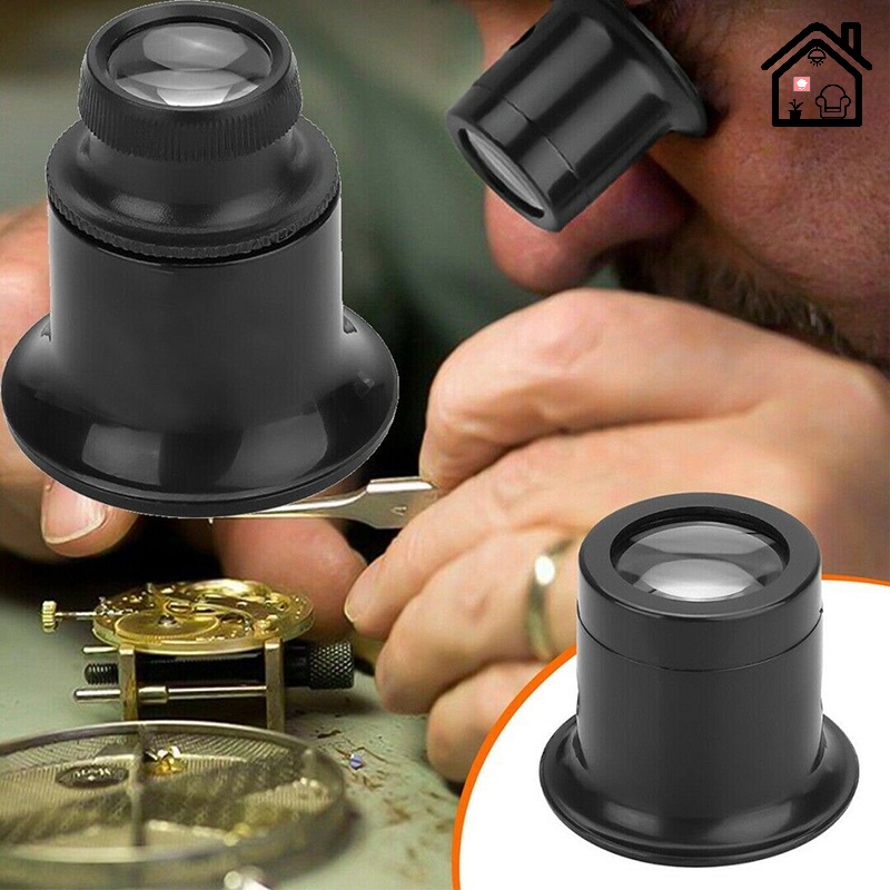 3X-20X Jeweler'S Eye Loupe Loop Monocular Magnifying Lens / Watchmakers ...