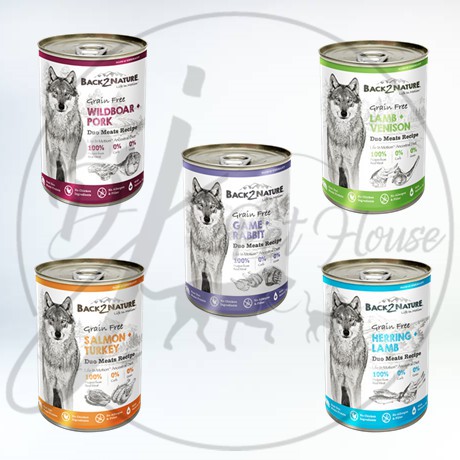 Back2Nature Dog Canned Food 400g/Dog Wet Food/6 Flavours/狗罐头 | Shopee ...