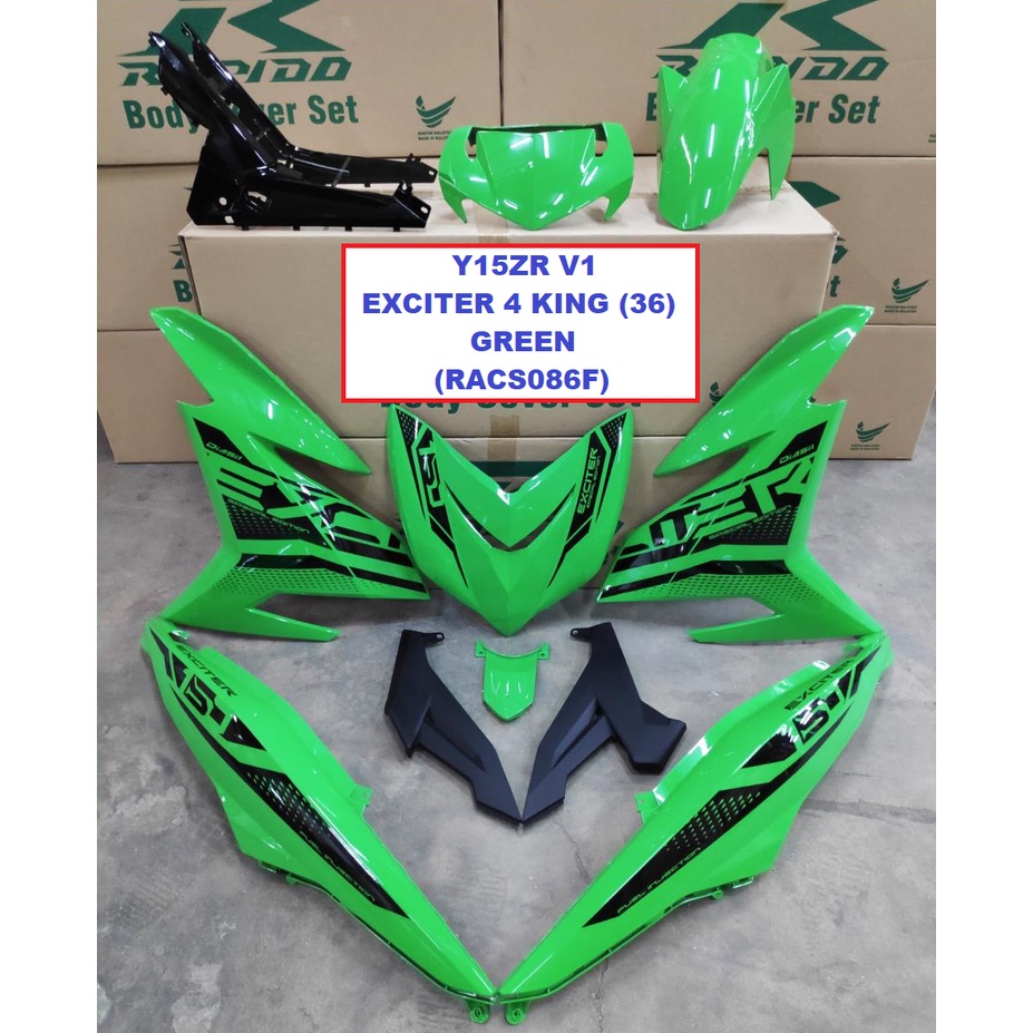 Rapido Cover Set Yamaha Y15ZR V1 V2 Exciter 4 King (36) Accessories ...