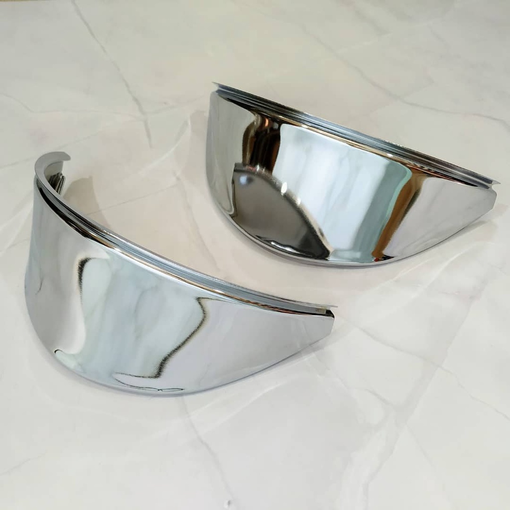 Chrome Headlamp Eye Brows Headlamp Peaks Headlamp Cap Cover Classic ...