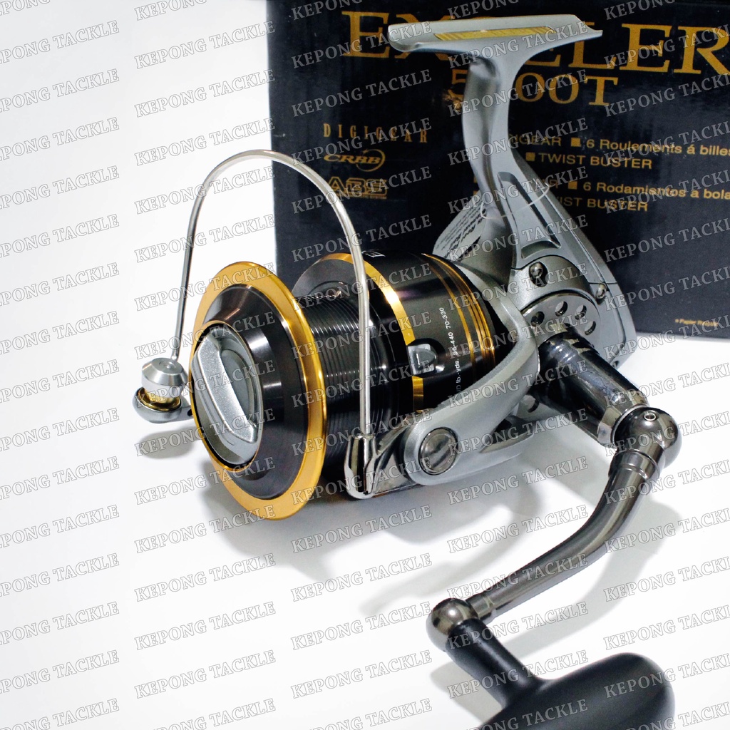 Daiwa fishing reel Exceler Heavy Action Saltwater Spinning Reel with ...