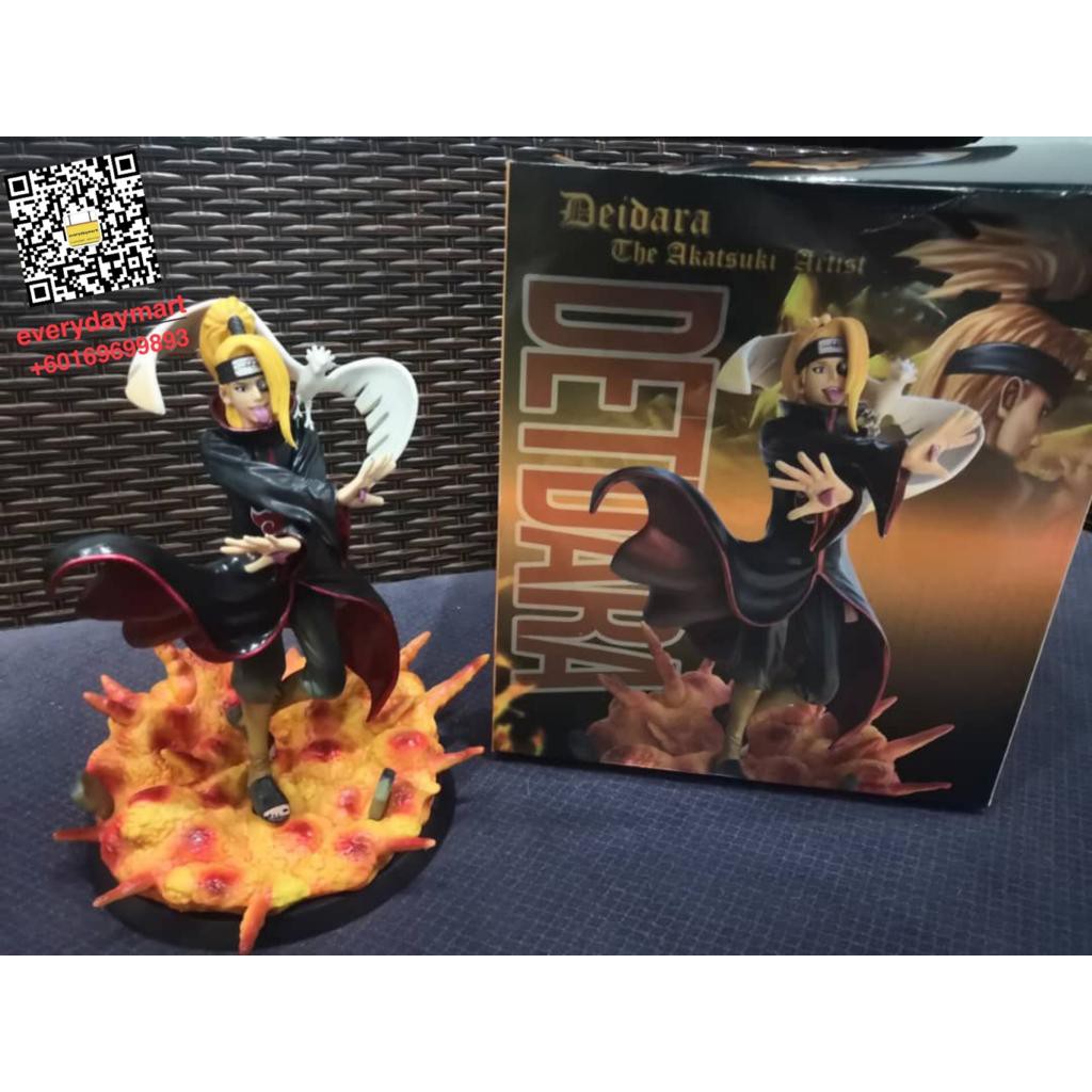 NARUTO🔥DEIDARA OTSUTSUKI🔥MEMBER OF AKATSUKI STATUES GK ACTION FIGURE火影 ...
