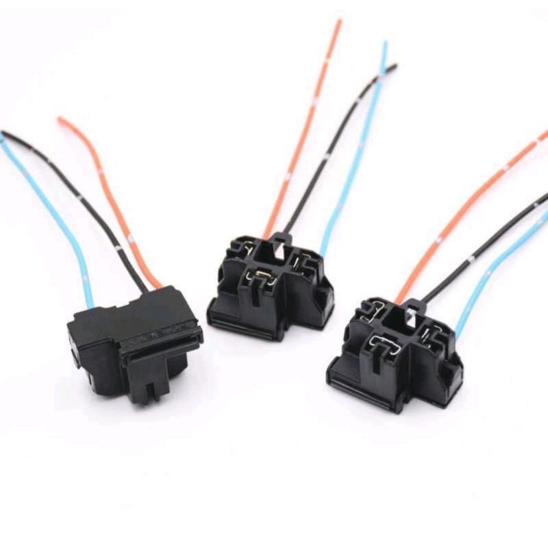 H4 Socket H4 P43t Headlight Bulb Socket Female Adapter Wiring Harness ...